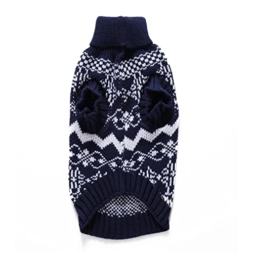 Cute Puppy Outfits for Girls Pet Sweater Christmas Feet Dog Two Pattern Snowflake Pet Clothes Small Boy Dog Clothes