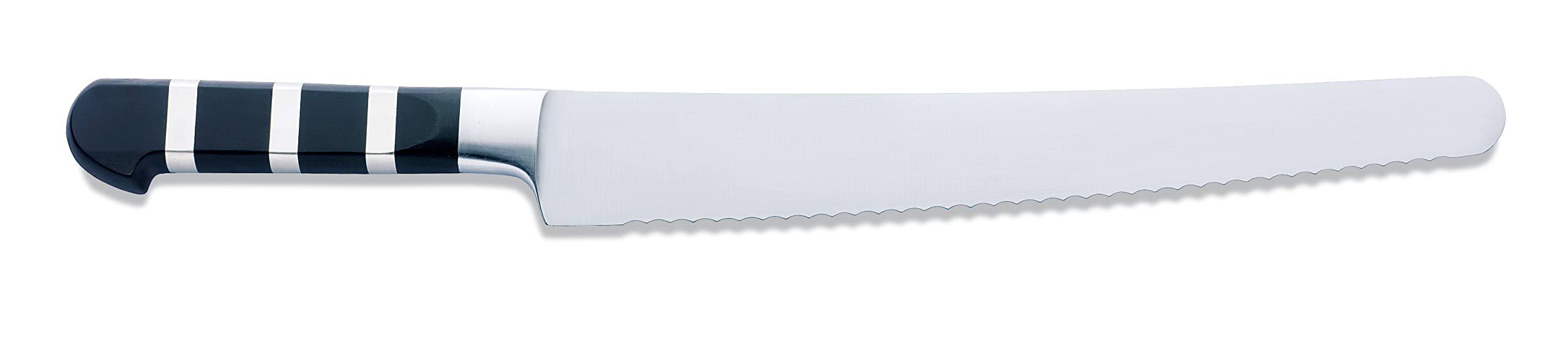 F. DICK – 1905 Utility Knife - Serrated knife with 10.2" blade & 56 HRC - Ideal for bread, fruit & vegetables - Stainless steel - Ultra sharp - Ergonomic handle - High carbon