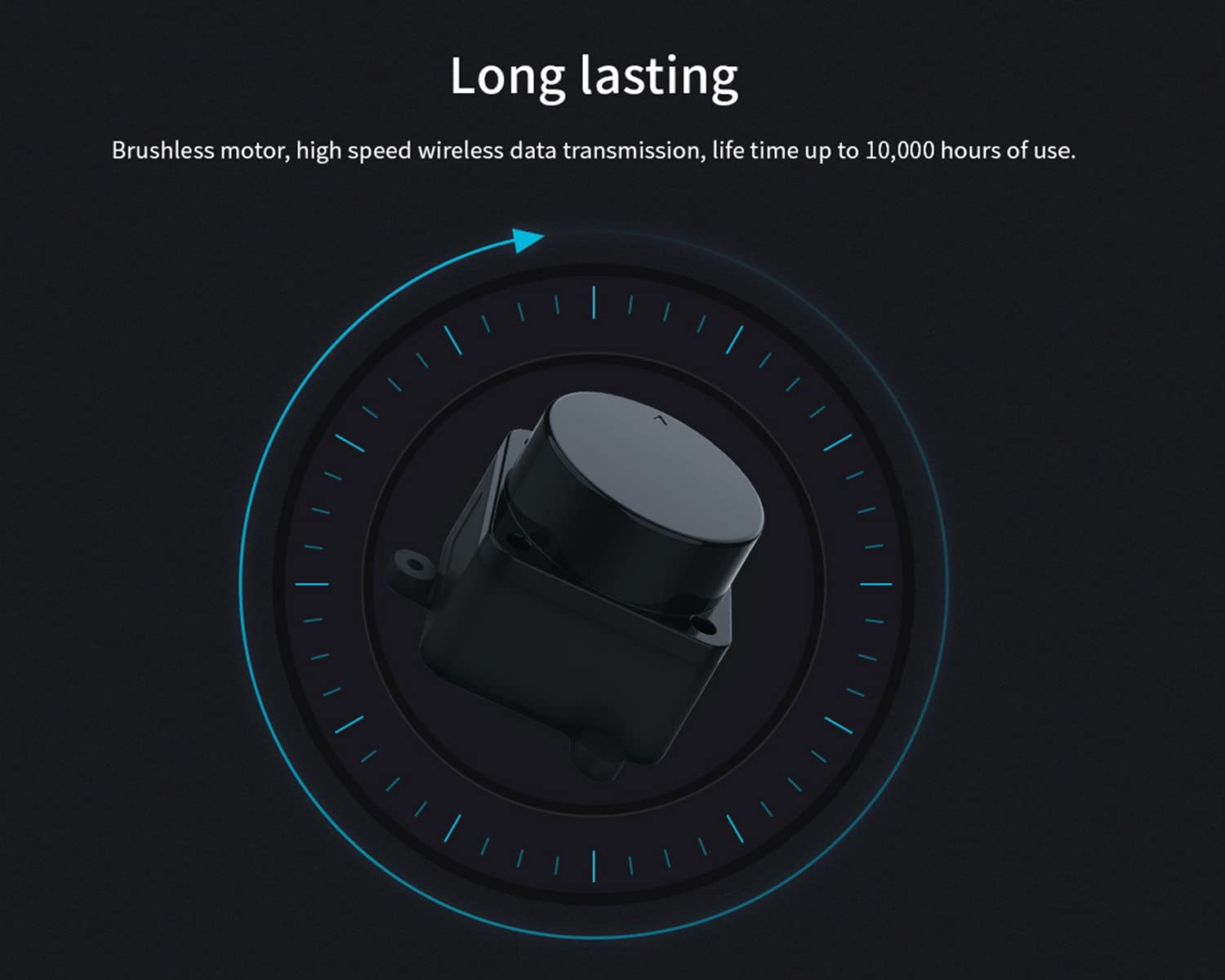 innomaker DTOF LiDAR Time-of-Flight Lidar STL-19P, 360 Degree Omni-Directional Laser Scanning,Anti-Glare 60000Lux, 5000Hz ranging Frequency, 12m Radius ranging, Support ROS/ROS2