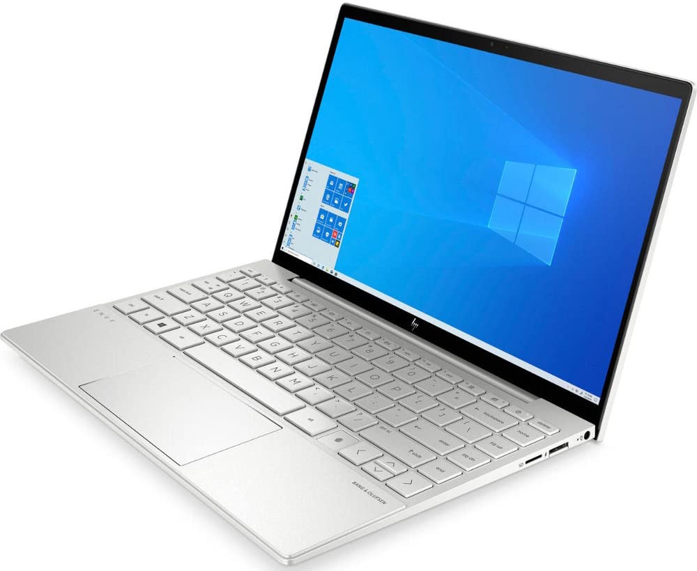 HP Envy 13.3" FHD IPS Laptop (Intel i5-1135G7 4-Core, 8GB RAM, 256GB PCIe SSD, Intel Iris Xe, 1920x1080, Backlit KB, Fingerprint, WiFi 6, Bluetooth 5.0, HD Webcam, USB 3.1, Win 11 Home) with Hub