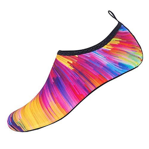 Beach Summer Surf Exercise Water Socks Yoga Outdoor Shoes Couples Swim Women's Womens Go Walk Steady Sneaker Multicolor