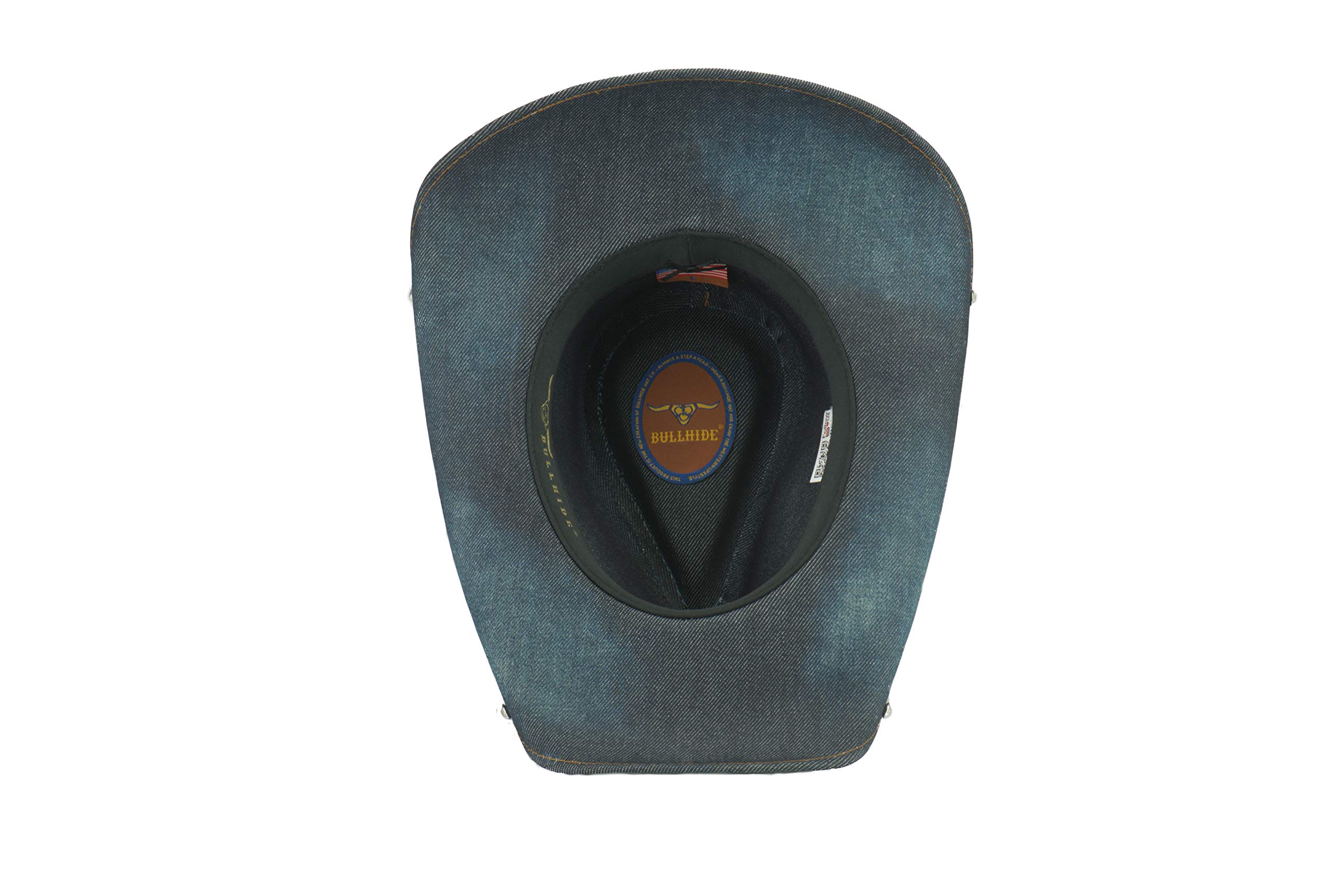 Better Than Yesterday Blue Denim Western Hat Extra Large