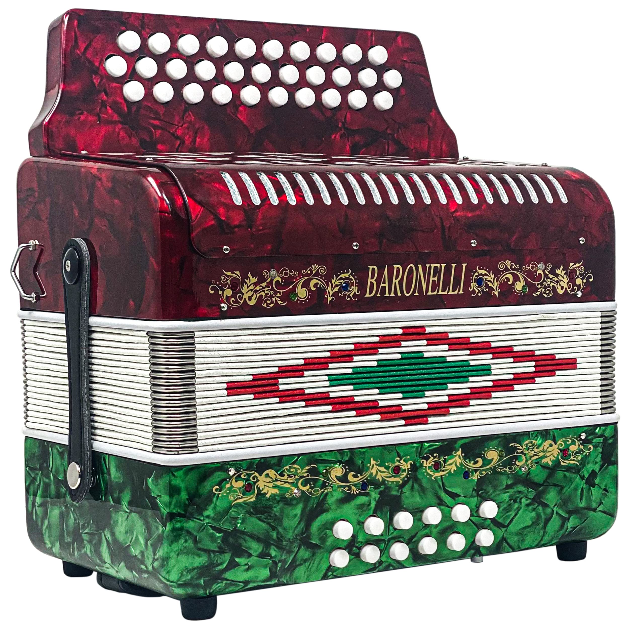 Baronelli Accordion (AC3112G-RWG)