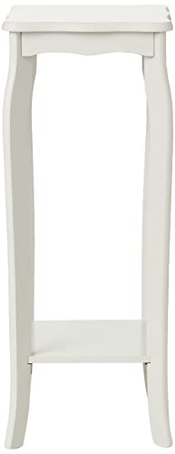 Frenchi Home Furnishing 2 Tier Plant Stand, WHITE