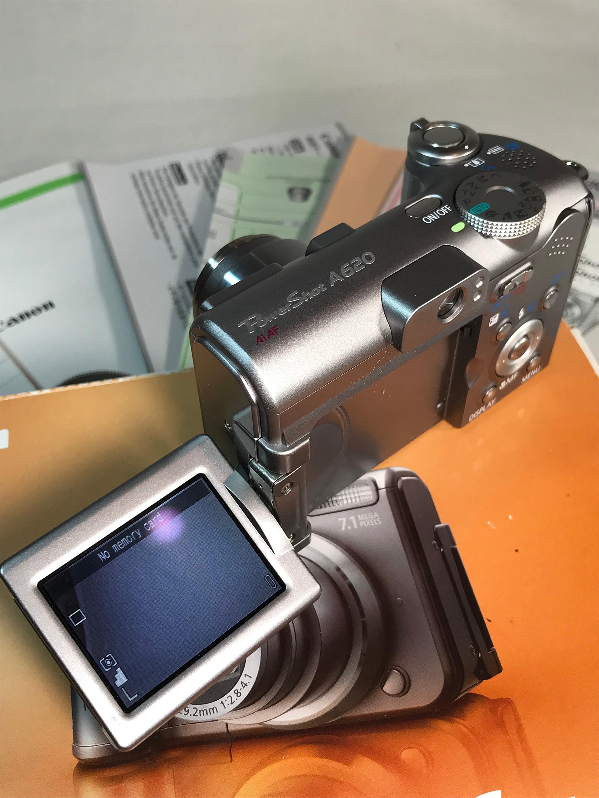 Canon Powershot A620 7.1MP Digital Camera with 4x Optical Zoom