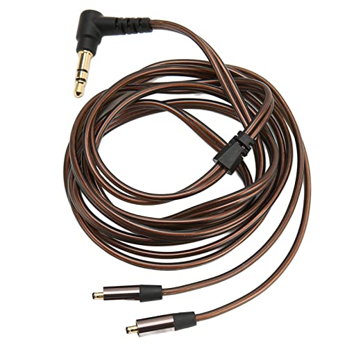 Earphone Replacement Audio Upgrade Cable, Headphone Low Loss Flexible 3.5mm Sound Cable for Vjjb N1