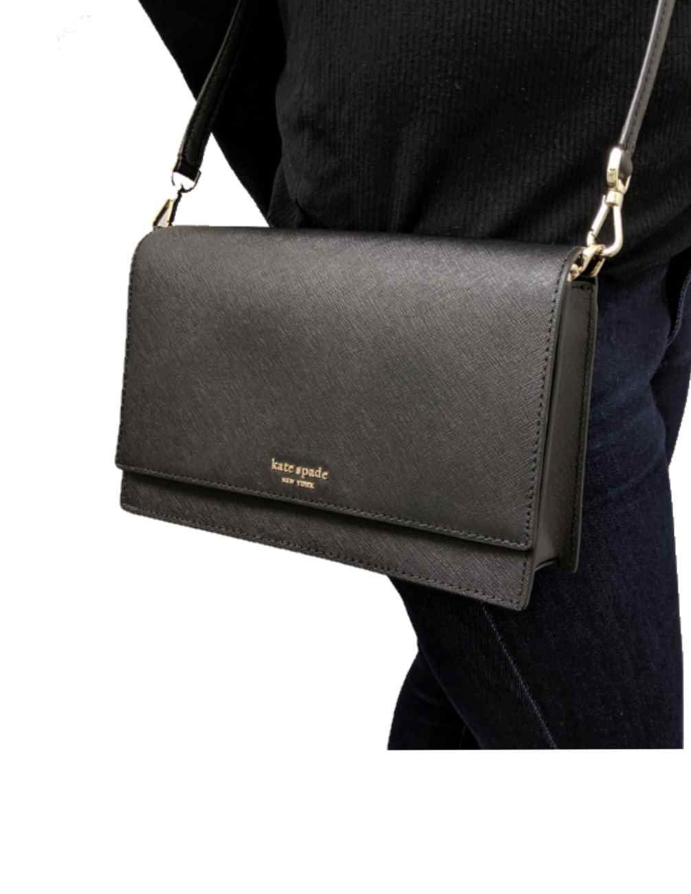 kate spade new york Women's Cameron Convertible Crossbody Bag No Size (Black)