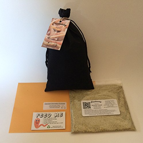 Red Wiggler Composting Worms 1/4 pound 250-400 Count Eisenia fetida
