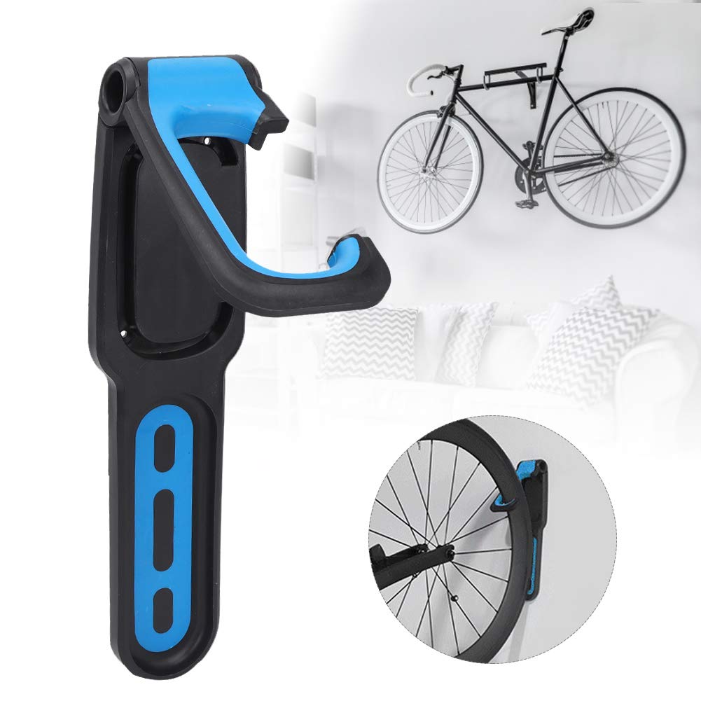Beaswhca Non-Slip Durable Bike Wall Hook Mounted Storage Rack Hanger Parking Buckle Accessory for Mountain Road Bike