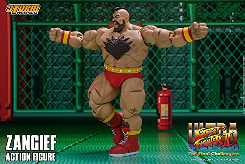 Storm Collectibles - Ultimate Street Fighter II: The Final Challenger - Zangief, Action Figure, STM87180 Red