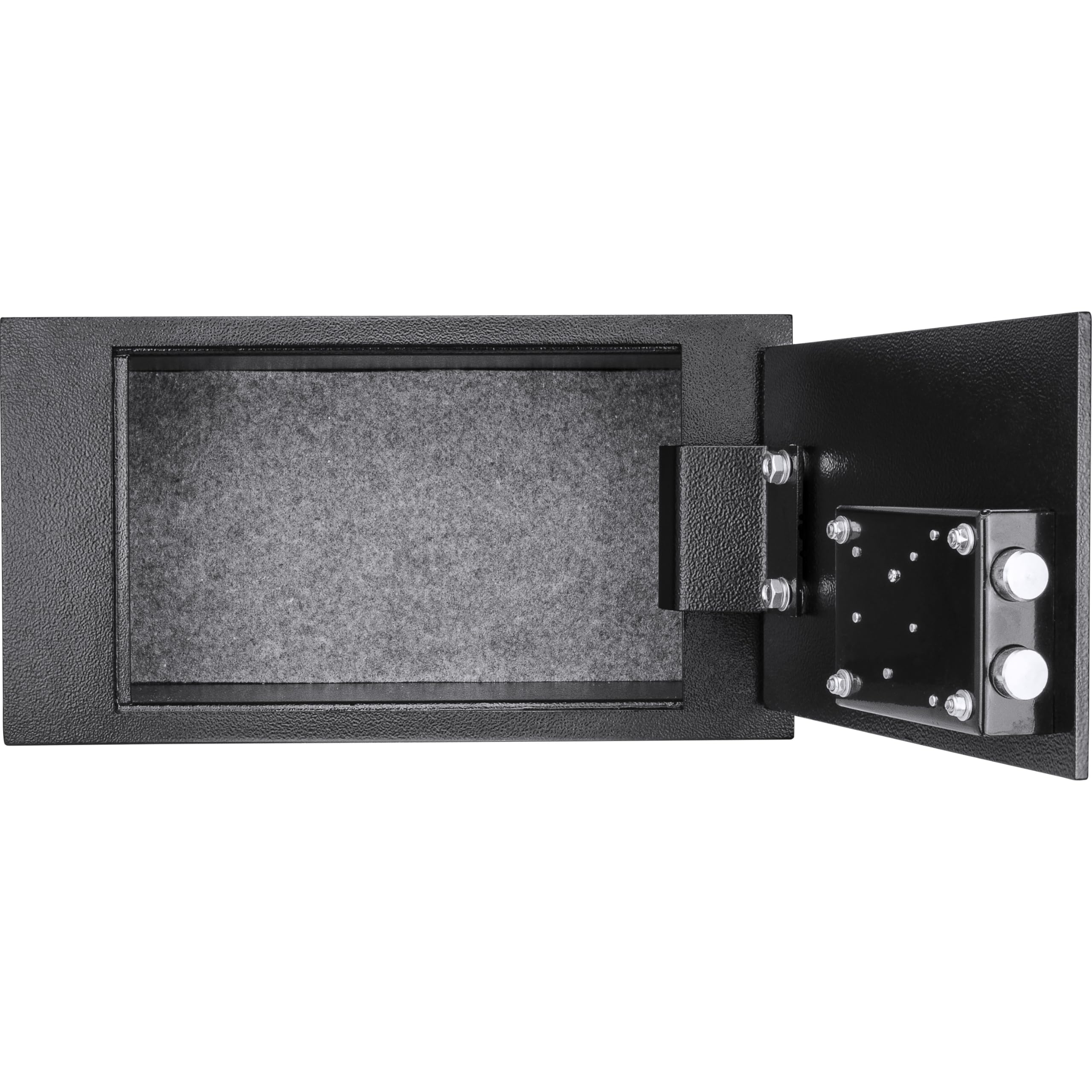 Barska 0.22 Cubic Ft. Hidden Security Floor Safe with Key Lock for Home, Business, Valuables, Jewelry, Cash