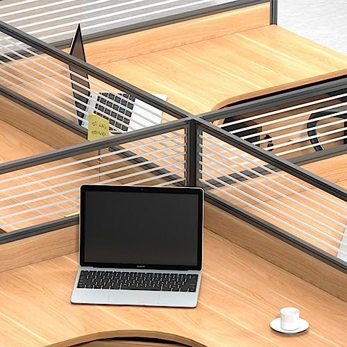 REHOOF 47.2x23.6 inch Executive Desk, Large Office Computer Desk with Thicken Frame, Modern Simple Workstation Business Furniture for Home Office, (Color : C+File Cabinet)