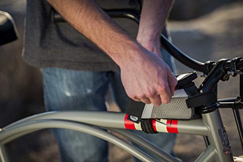 BELL Stowaway 450 Top Tube Frame Bag with Phone Storage - Black/Silver