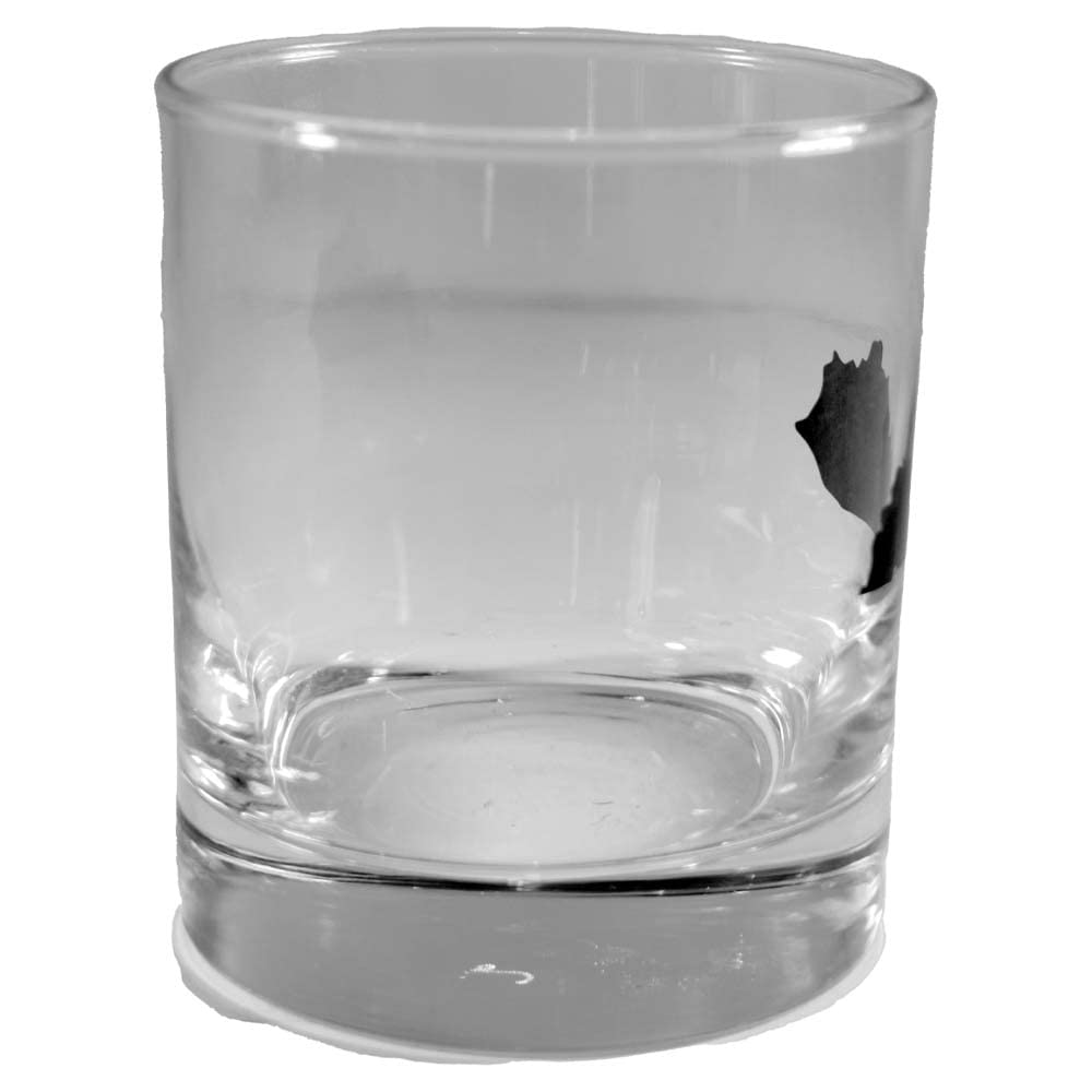 BUY SOCKS YOU ALL Kentucky Shape Whiskey Rocks Glass
