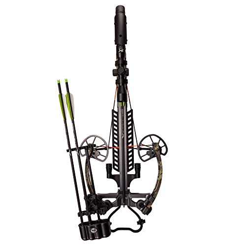 Bear X Constrictor Ready to Shoot Crossbow Package with Scope, Quiver, Bolts, Cocking Rope, and Wax, Strata Finish