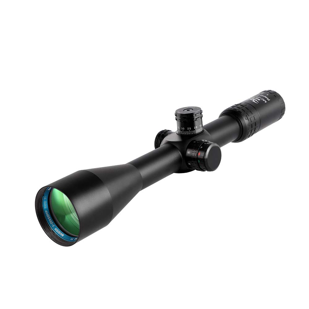 BAIGISH 5-25x50 Rifle Scope FFP Optics Sight Hold-Over Reticle(Christmas Tree Reticle)