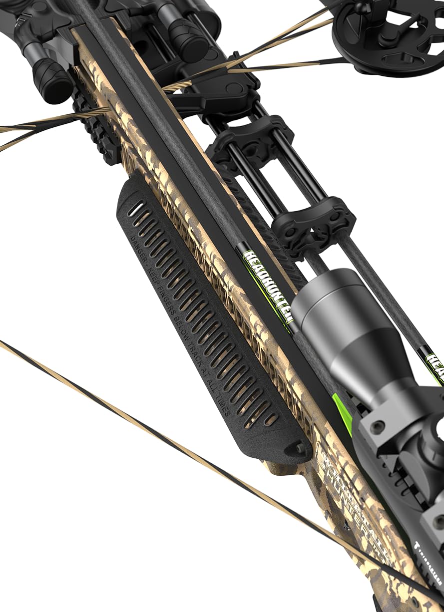 Barnett Whitetail Hunter Crossbow, with 4x32mm Multi-Reticle Scope, 2 Arrows, Lightweight Quiver, STR with Crank Device