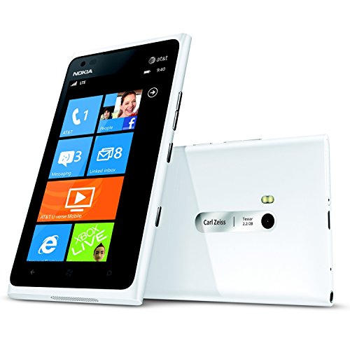 Nokia Lumia 900 16GB Unlocked GSM 4G LTE Windows 7.5 Smartphone w/ 8MP Camera - White