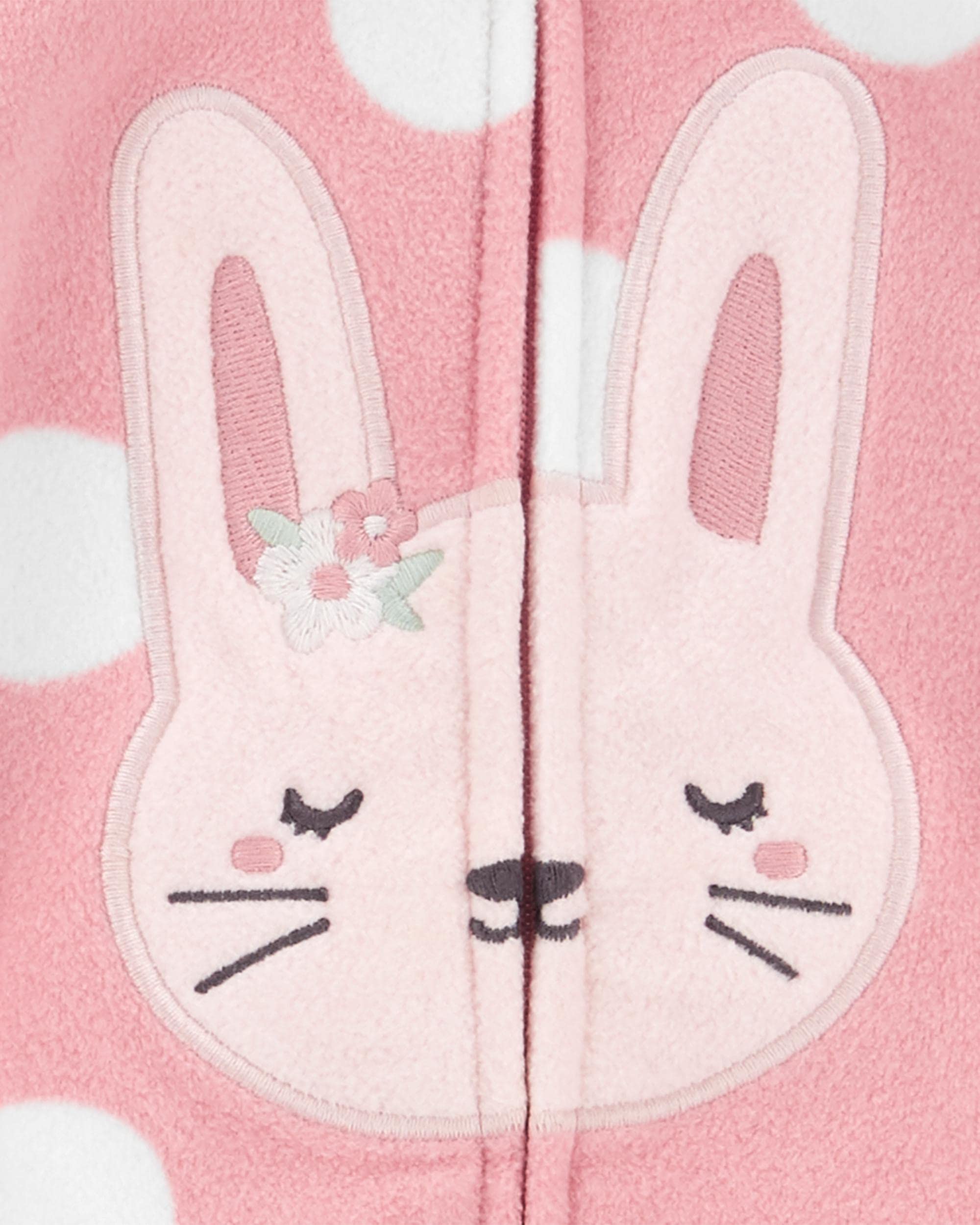 Carter's Unisex Baby Sleep Bag (Pretty Pink Bunny, 0-3 Months)