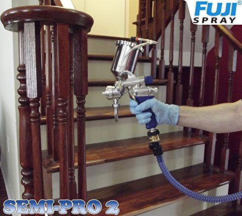 Fuji Spray 2203G Semi-PRO 2-Gravity HVLP Spray System, Blue