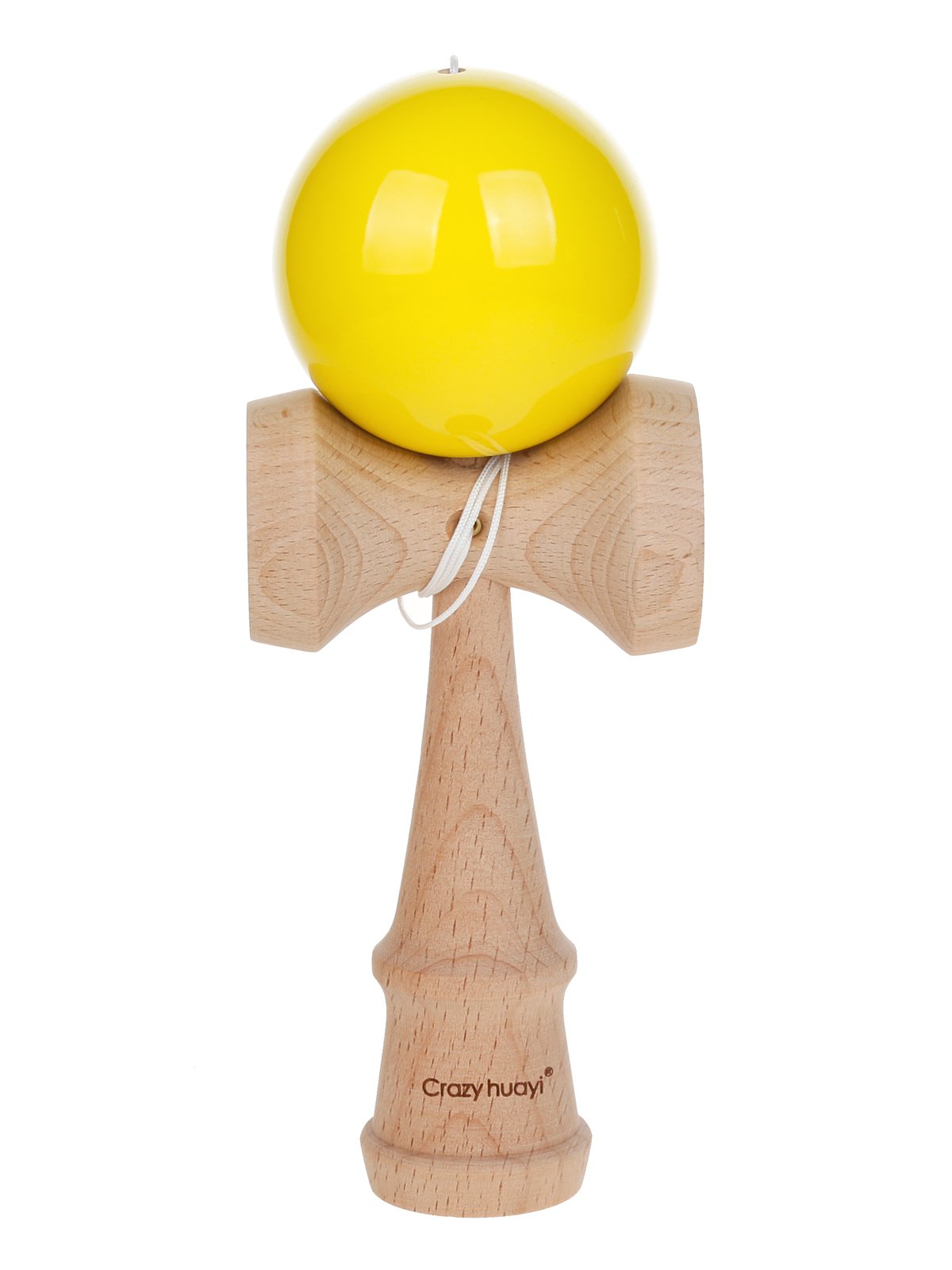 Kendama Kraze Beech Wooden Toy -Extra String (Yellow)