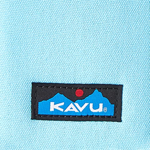 KAVU Go Time Bi-Fold Crossbody Wallet with Rope Strap, Maliblue