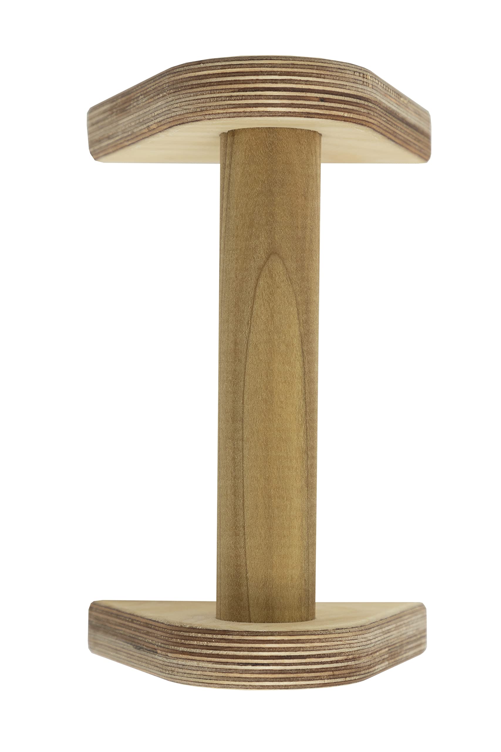 Beyond Balance Wood Parallettes Push-up Bar Dip Station | Handstands Planche Push-ups L-sits Dips Acrobatics (Small)