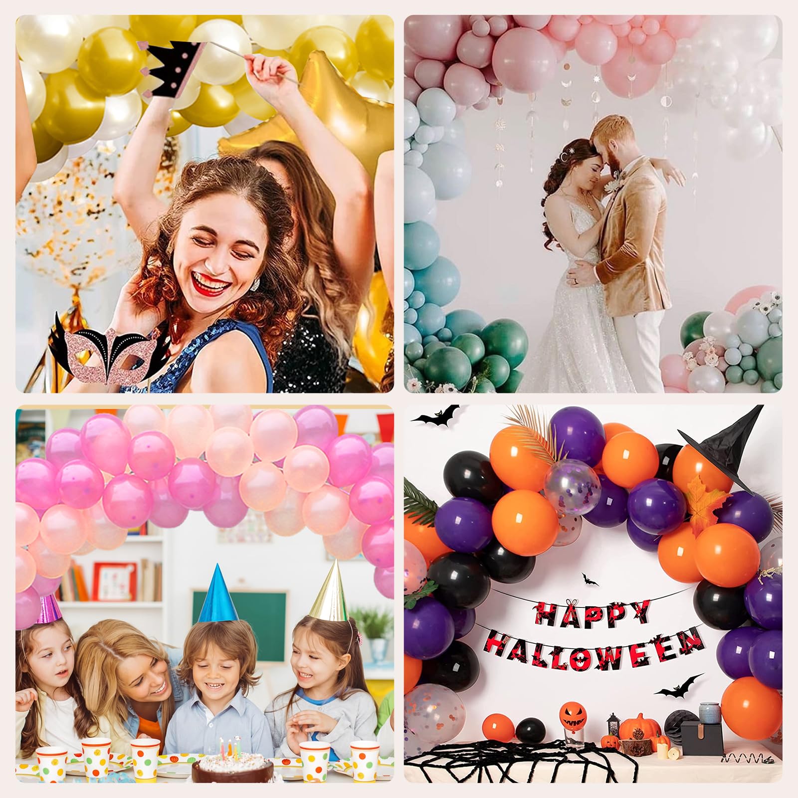 Balloon Arch Kit-10ft Wide & 9ft Tall Balloon Arch Stand with Base for Wedding Baby Shower Birthday Party Supplies Decorations