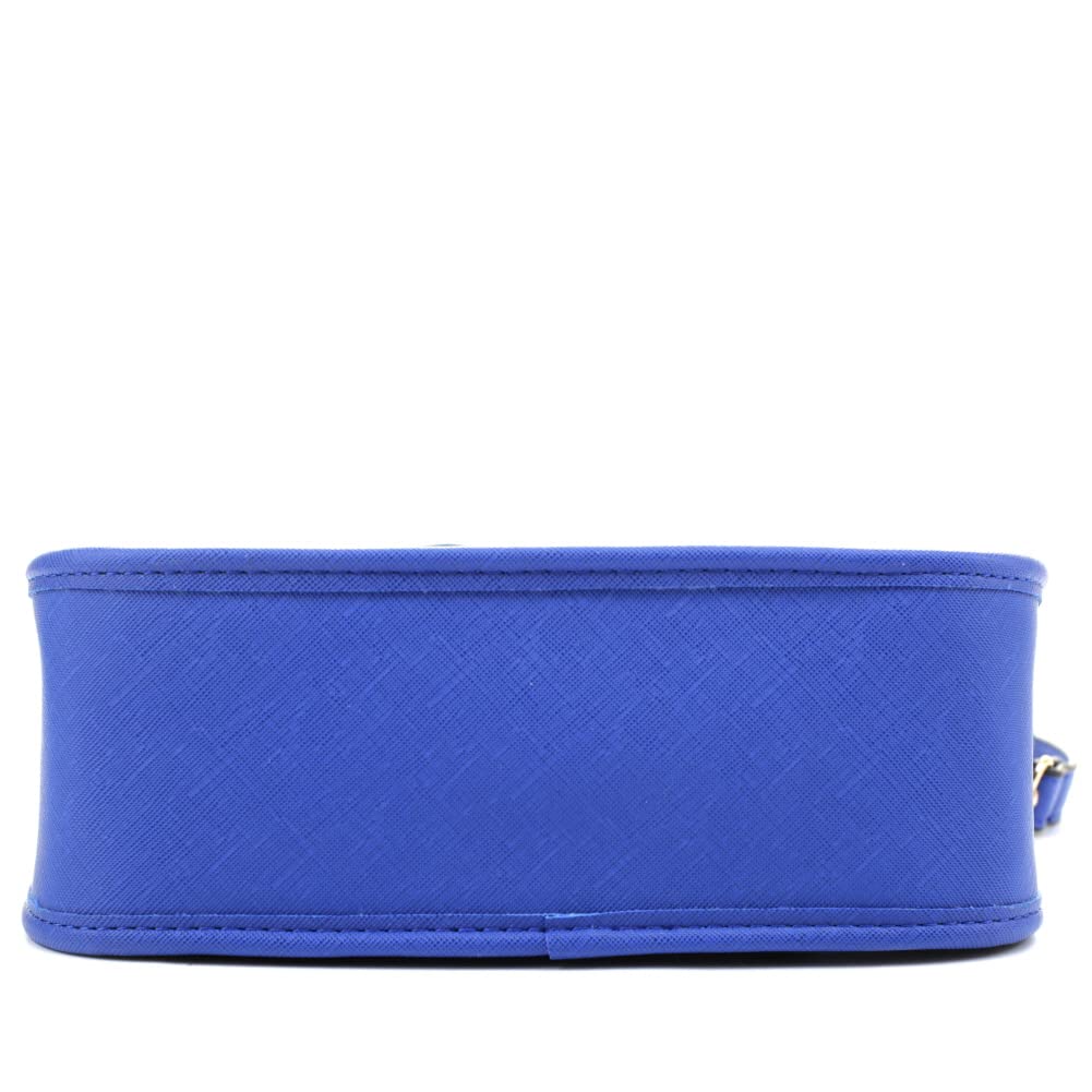 Womens Girls Minimal Vintage Retro Small Vegan Leather Shoulder Bag Purse Wallet Set (zBlack)