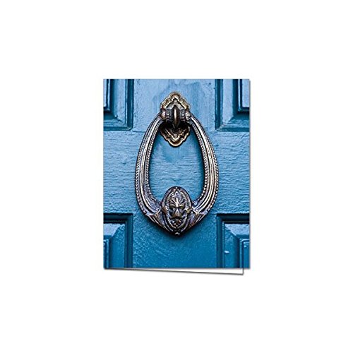 Note Card Cafe Realtor Greeting Cards with Kraft Envelopes | 72 Pack | Blank Inside, Glossy Finish | Door Knockers | Set for Greeting Cards, Housewarming, New Home, Thank You