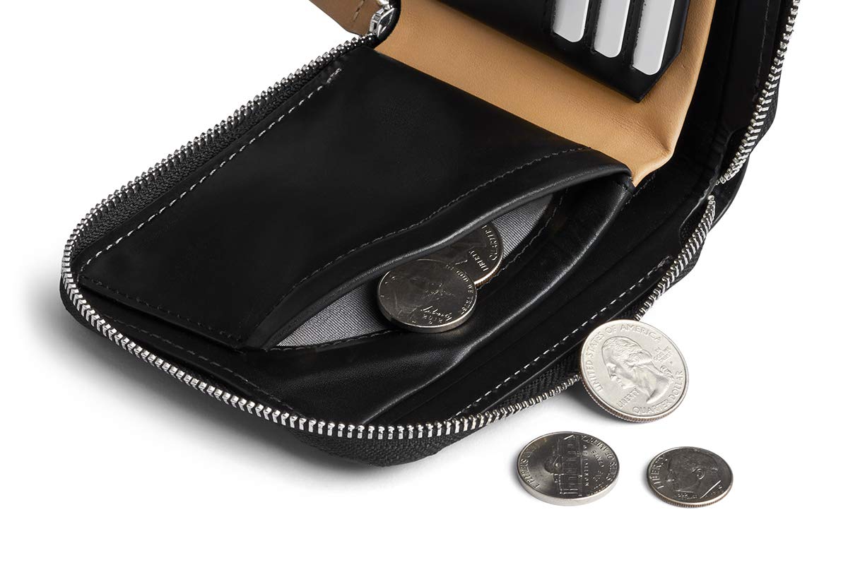 Bellroy Zip Wallet (Leather Wallet, RFID Blocking, Coin Pouch) - Terracotta