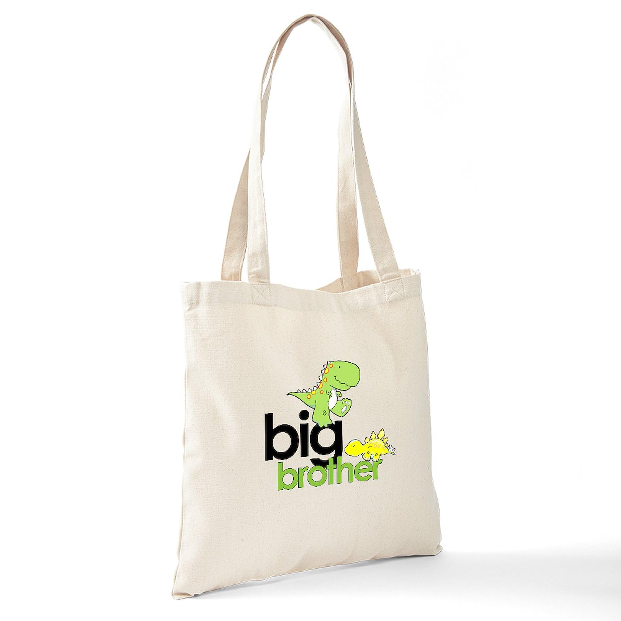 CafePress Big Brother T Shirt Dinosaur Tote Bag Canvas Tote Shopping Bag