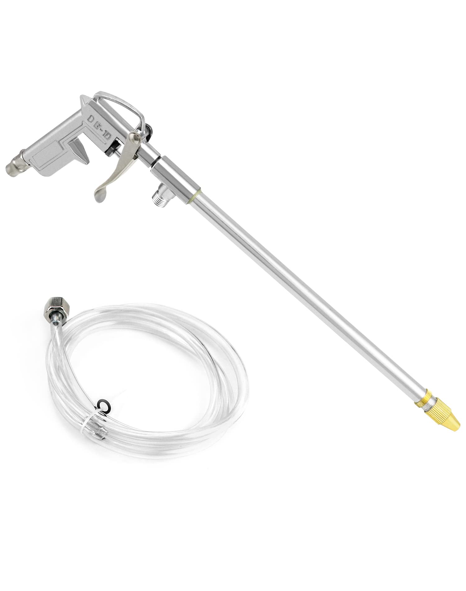QWORK Spray Gun, 2 Pack Aluminum Pneumatic Air Engine Cleaning Washer Gun Kit Tool, 1/4"