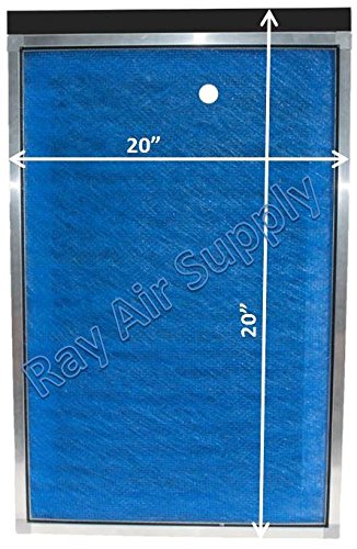 RAYAIR SUPPLY 20x20 Air Ranger Replacement Filter Pads 20X20 (3 Pack)