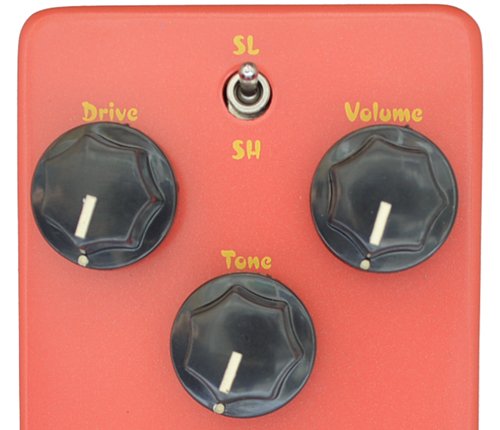 Aural Dream Warm Drive Guitar Effect Pedal includes Low-gain Blues for 2 Overdrive modes,True Bypass
