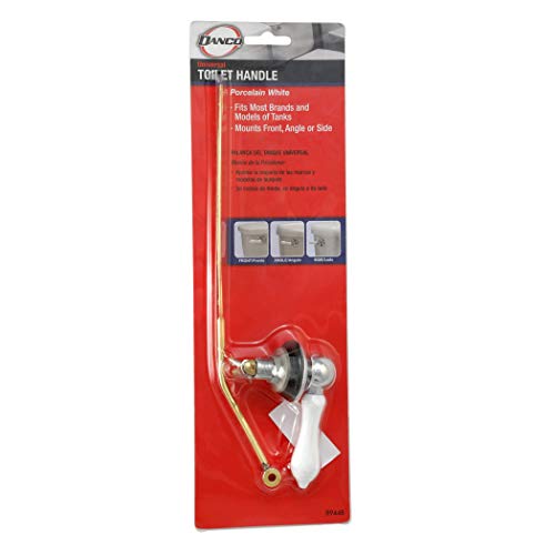 Danco 89448A 89448 Toilet Tank Lever, Chrome/White
