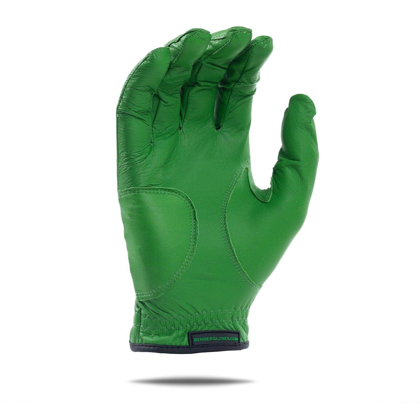 BG Bender Golf Glove | Wear On Left | (Green, Mens Small)