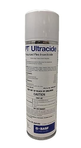 BASF 671858 PT Ultracide Pressurized Flea Insecticide, 14oz (CASE of 12)