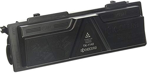 Kyocera 1T02ML0US0 Model TK-1142 Black Toner Cartridge, Compatible with ECOSYS M2035dn, M2535dn, FS-1035MFP and FS-1135MFP Laser Printers; Up To 7200 Pages Yield