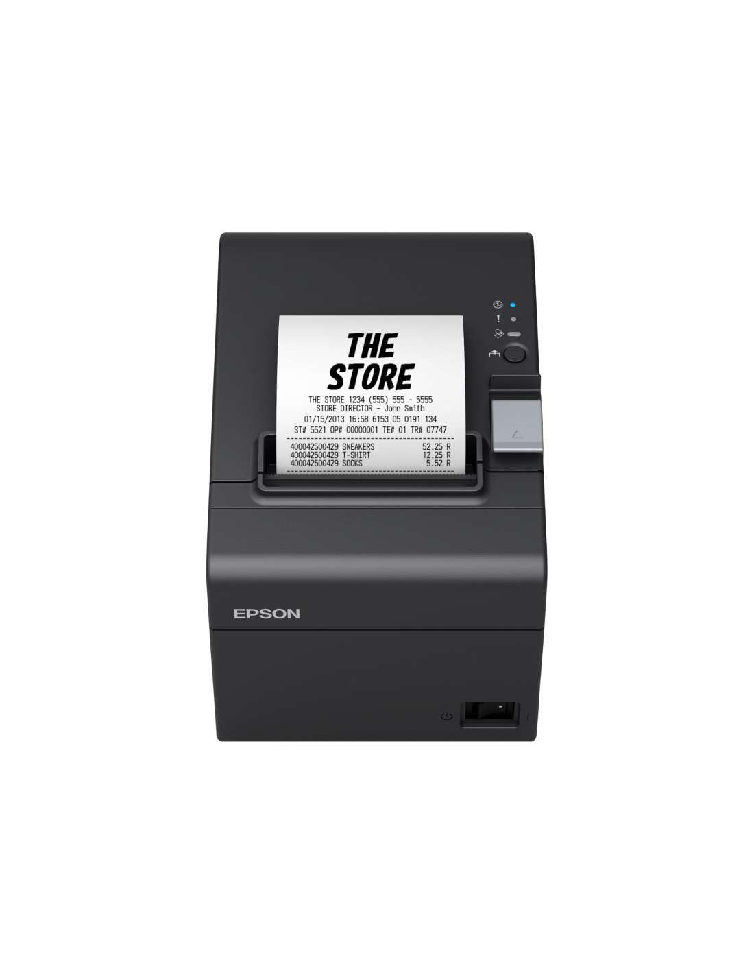 EPSON TM T20III - Imprimante de reçus - thermique en Ligne - Rouleau (7,95 cm) - 203 x 203 PPP - jusqu'à 250 mm/sec - LAN - Noir