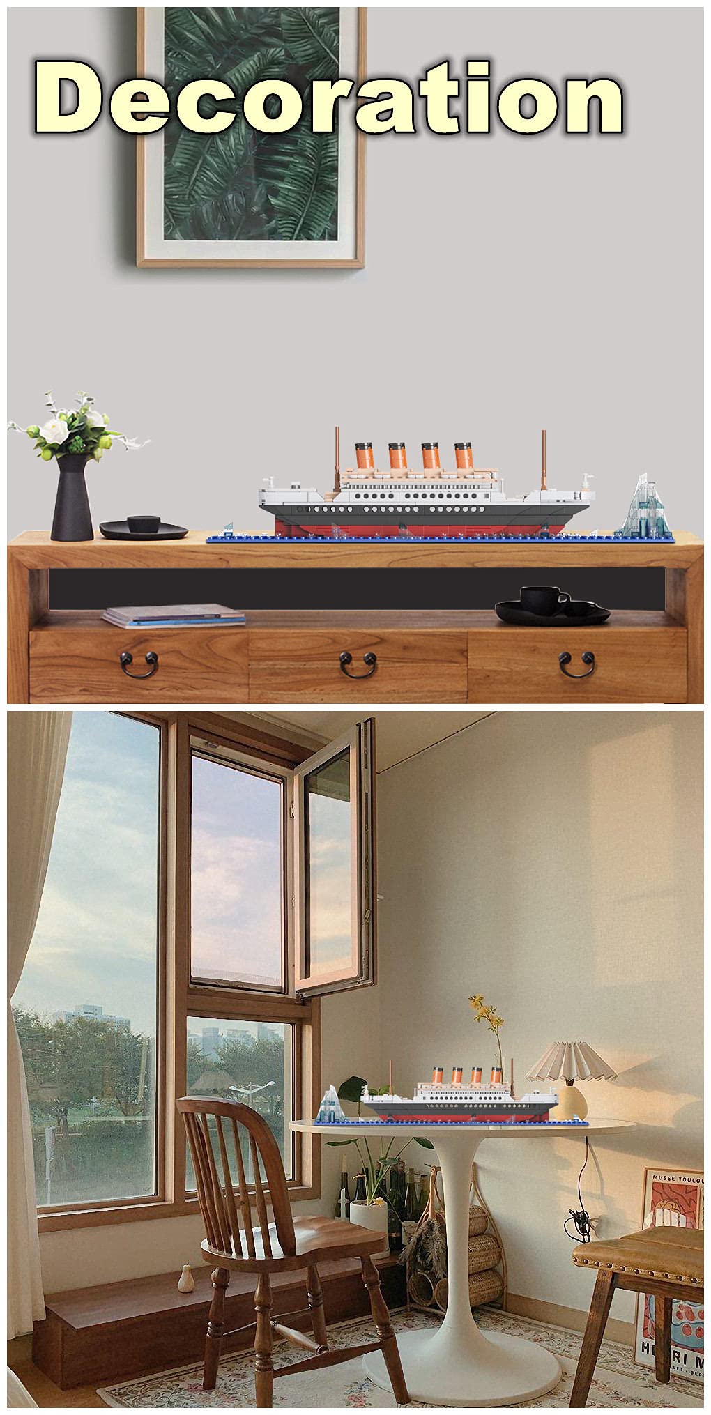 OneNext RMS Titanic Model Large Building Block Set 548pcs 100% Compatible DIY Educational Toys 3D Puzzle Gift for Adults and Kids