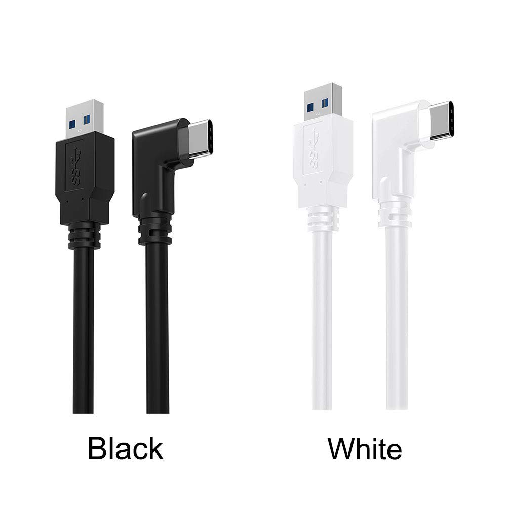 BWWNBY Oculus Link Virtual Reality Headset Cable for Quest 2 and Quest - 16FT PC VR Gaming USB3.2 Data Link Cable(3 Meter A to C)