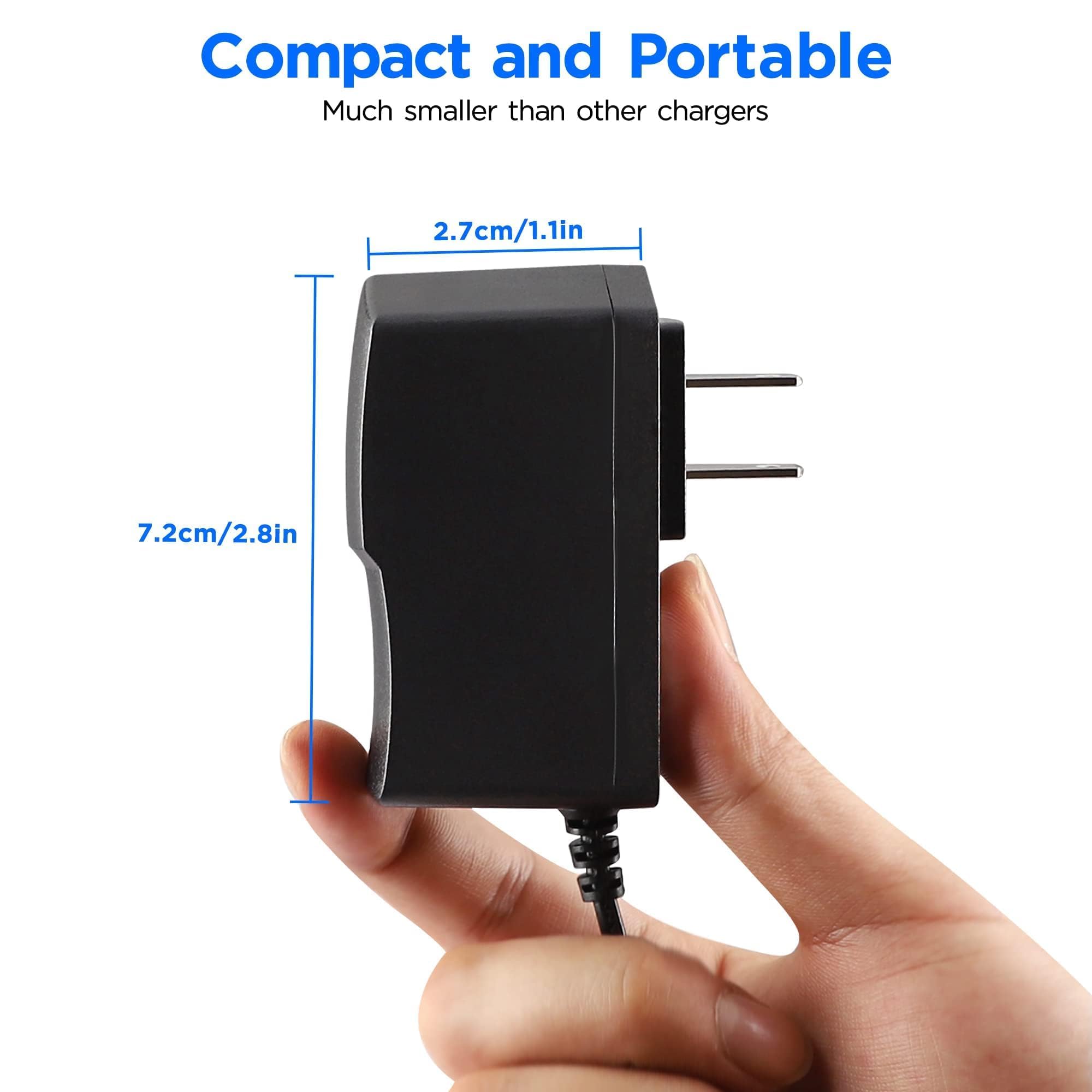 BXIZXD 9.5V AC/DC Adapter for Casio ADE95100LU, Power Supply Charger for Casio Piano Keyboard, 6.6ft Casio Keyboard Power Cord
