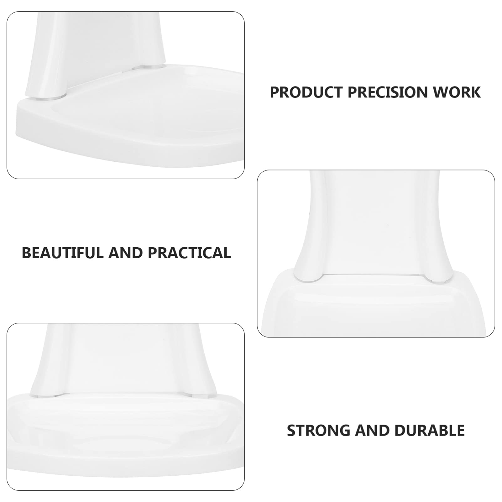 Cabilock 1pc Soap Dispenser Tray Commercial Drip Tray Wall Drip Tray Wall Mounted Holder Soap Dispenser Bracket Hands Washer Trays Washing Machine White Water Tray Plastic Office