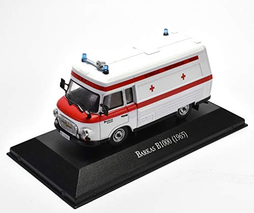 OPO 10 - Ambulance Vehicle 1/43 Compatible with Barkas B1000 1965 (AMB05)