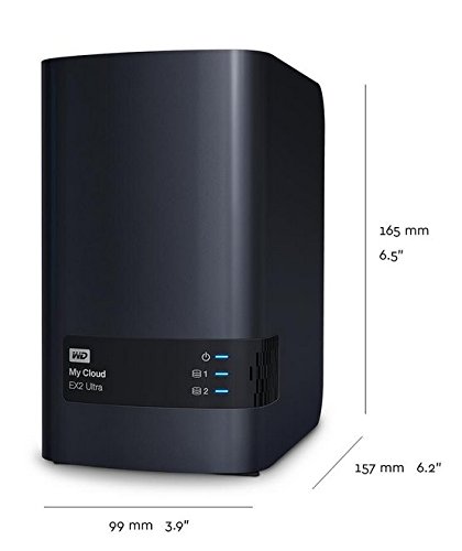 WD My Cloud EX2 Ultra - Black, 16TB