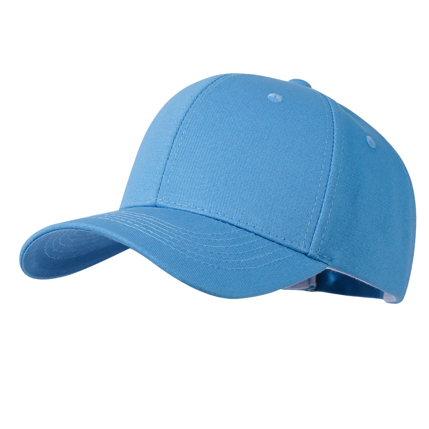 Baseball Cap Men Women Adjustable Plain Dad Hats Low Profile Solid Ball Cap
