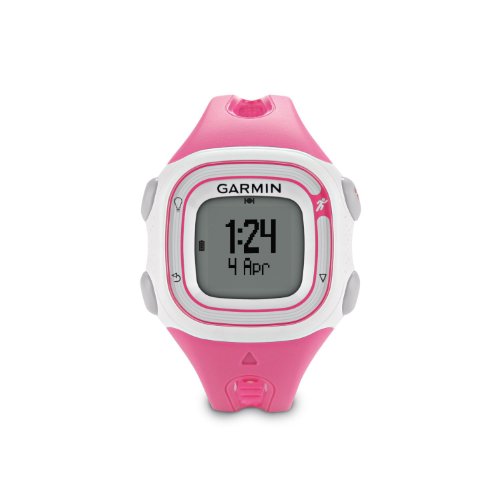 Garmin Forerunner 10 GPS Watch - Pink/White (Renewed)