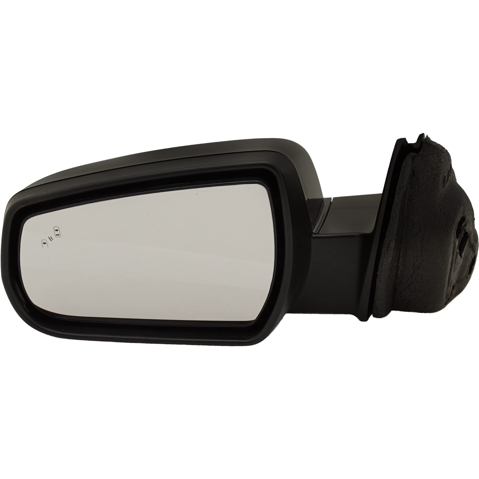 Kool Vue Driver & Passenger Side Power Heated Mirrors for Chevrolet Malibu 2014-2015 With Signal Light, Blind Spot Monitor & Memory; Without Puddle Lamp & Auto-Dimming Paintable