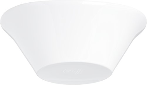 Carlisle FoodService Products Stadia Resuable Plastic Bowl for Home and Restaurant, Melamine, 32 Ounces, White